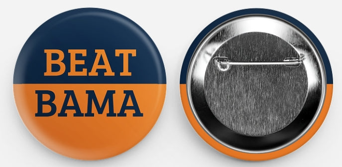 Beat Bama Gameday Button – Therapy Boutique